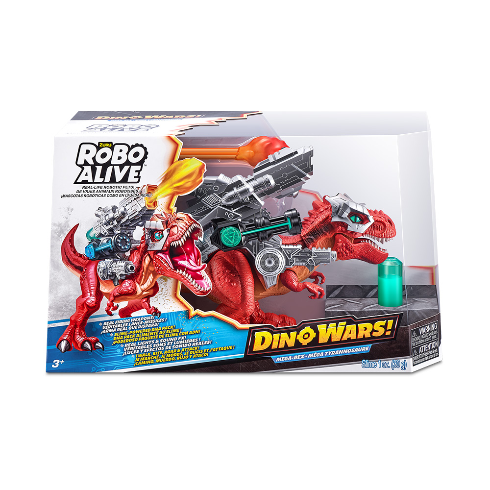 Robo Alive Dino Wars Mega-Rex by ZURU | Toys R Us Canada