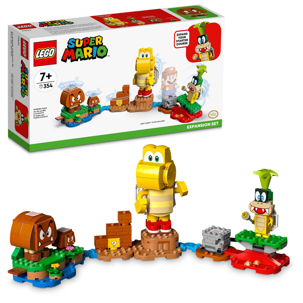 LEGO Super Mario Big Bad Island Expansion Set 71412 Building Kit (354 ...