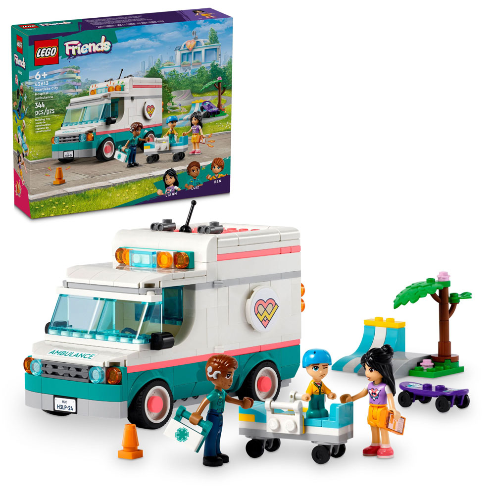 LEGO Friends Heartlake City Hospital Ambulance 42613 | Toys R Us Canada