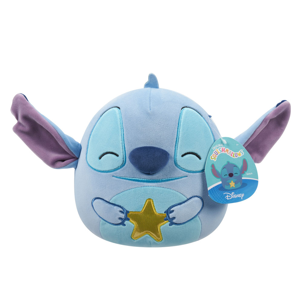 Squishmallows 8" Disney Stitch - Stitch Stitch Holding Starfish | Toys ...