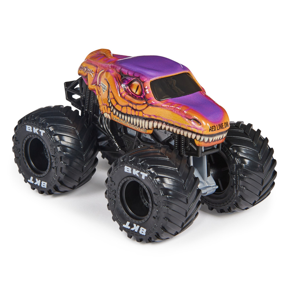 Monster Jam, Official Velociraptor Monster Truck, Die-Cast Vehicle, 1: ...