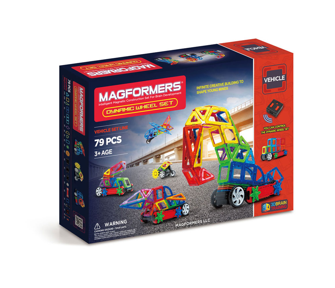 Magformers Dynamic Wheel 79 pièces Set | Toys R Us Canada
