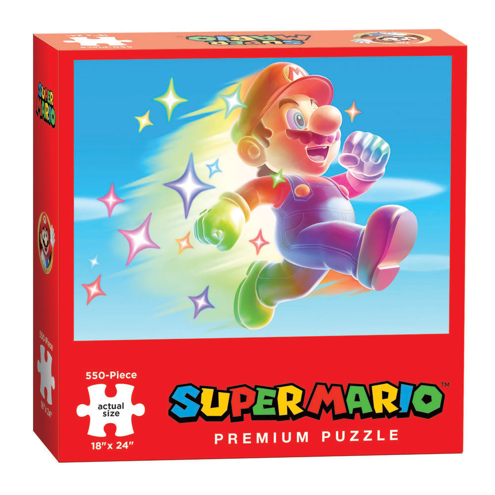550 Piece Super Mario Bros Puzzle - English Edition | Toys R Us Canada