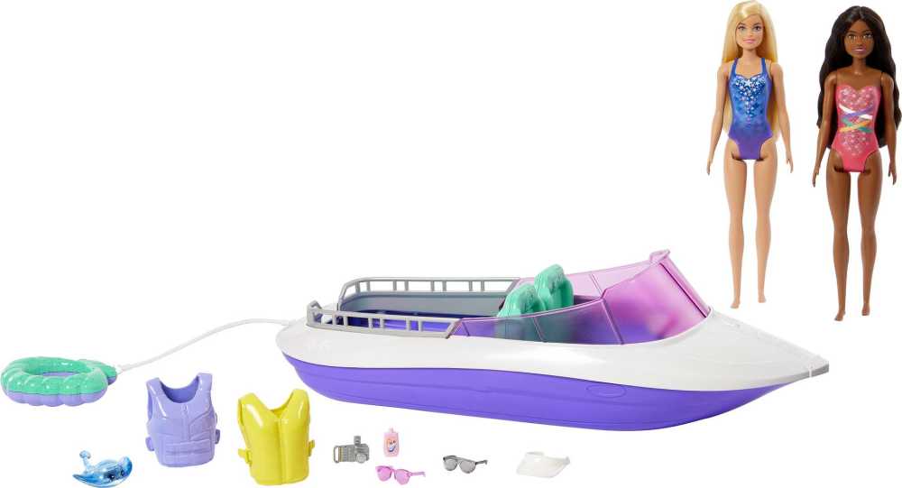Barbie Mermaid Power Dolls and Boat Playset | Toys R Us Canada