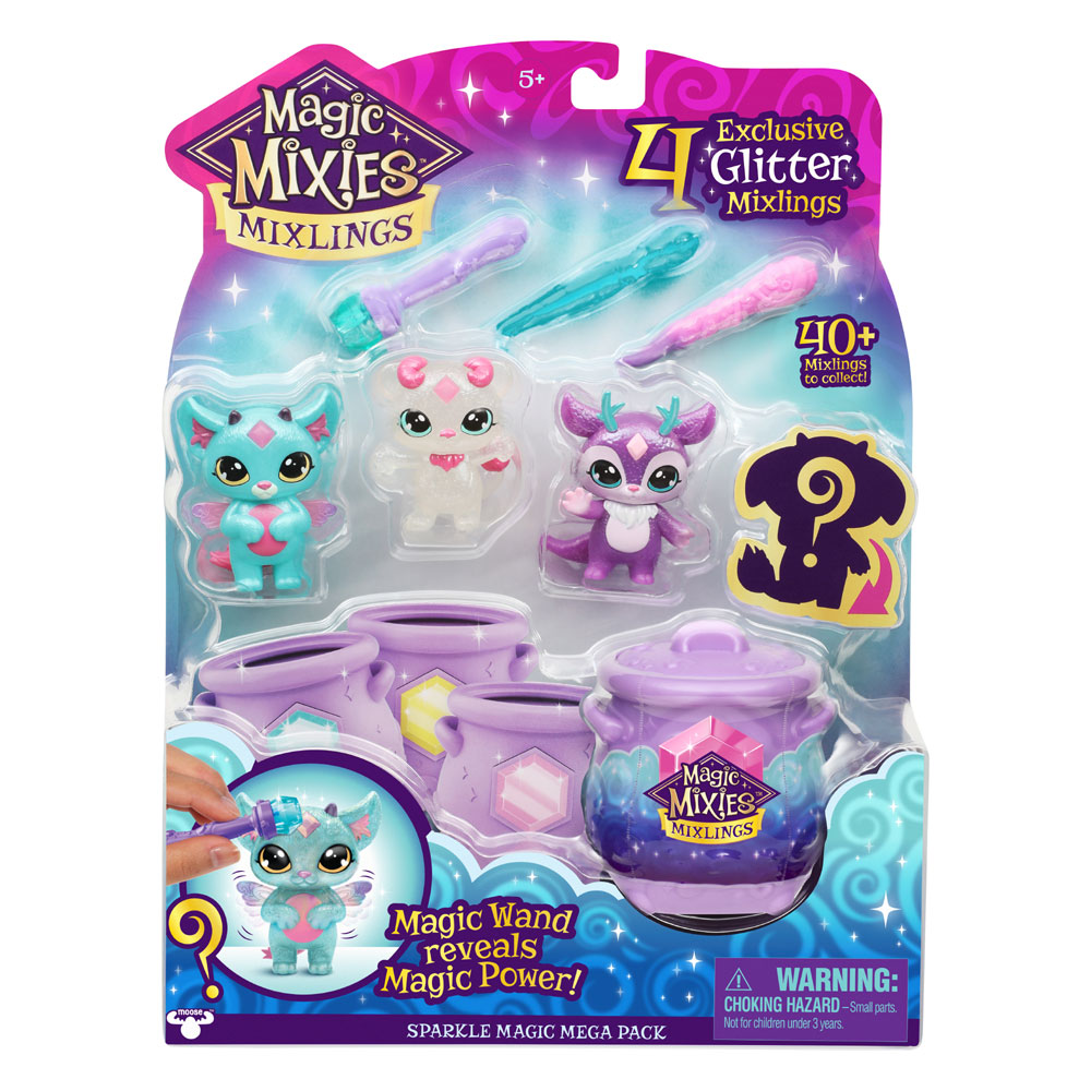 Magic Mixies Mixlings Sparkle Magic Mega Pack - Assortment May Vary ...