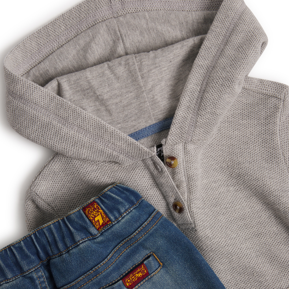 Fam 2 Piece Set Heather Grey 24M | Babies R Us Canada