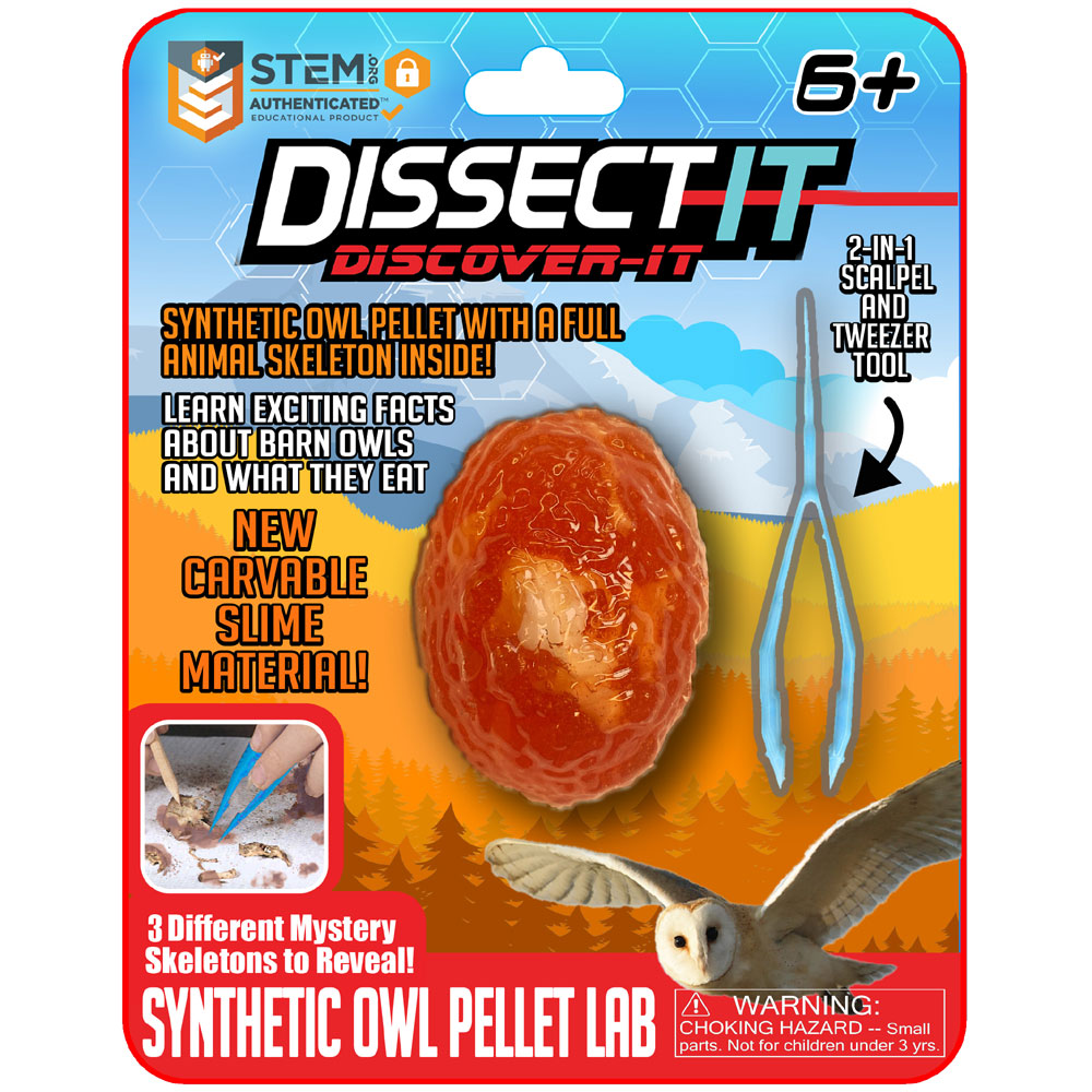 Dissect It - Discover It- Synthetic Owl Pellet Lab | Toys R Us Canada