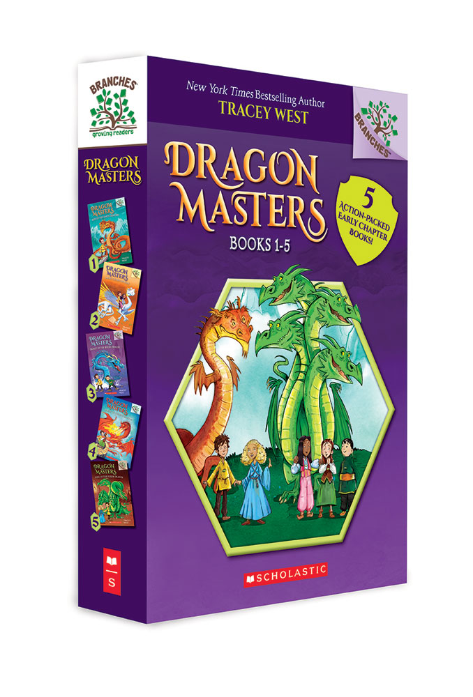 Scholastic - Dragon Masters Books 1-5 Box Set - Édition anglaise | Toys ...