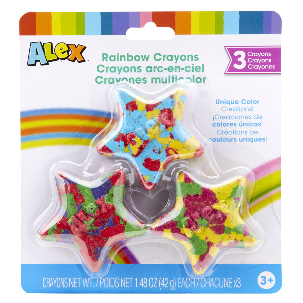ALEX Rainbow Star Crayons | Toys R Us Canada