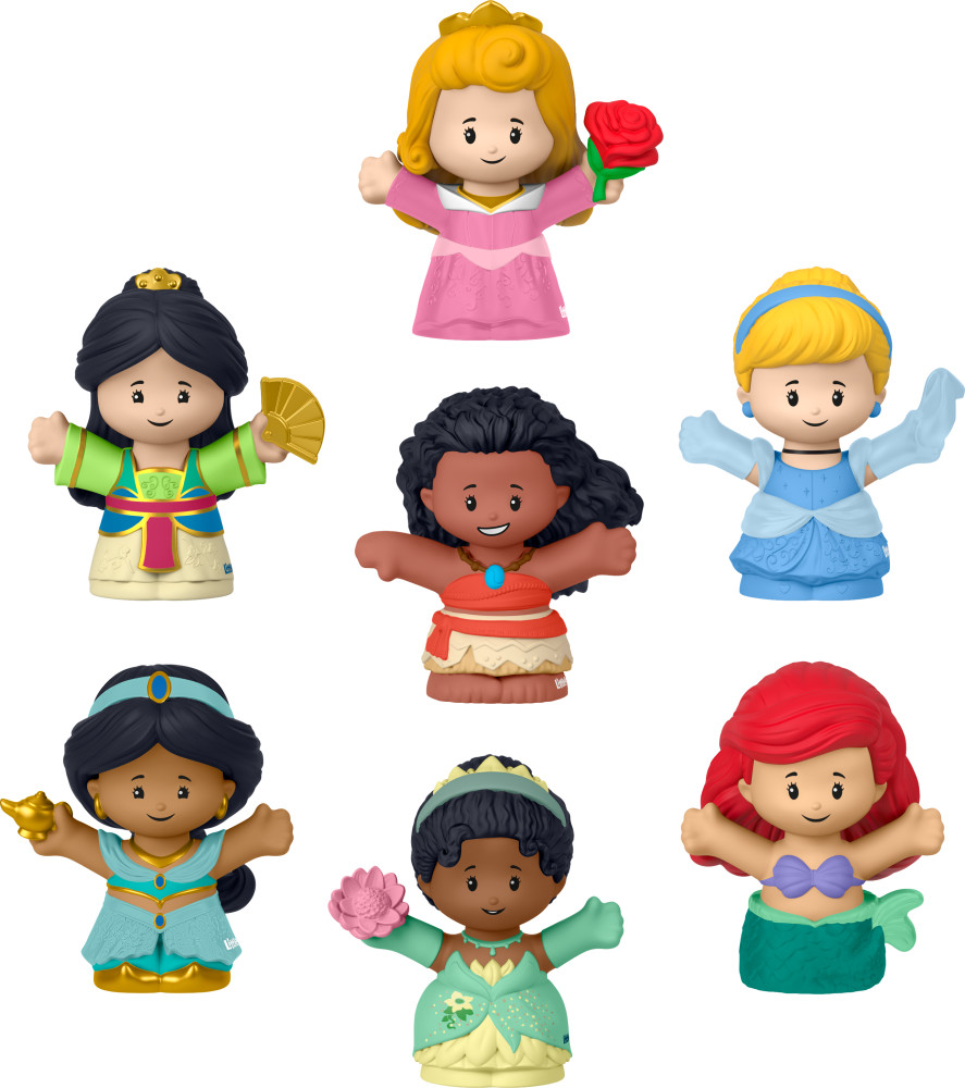 Fisher-Price Disney Little People Coffret Figurines Princesses | Toys R ...