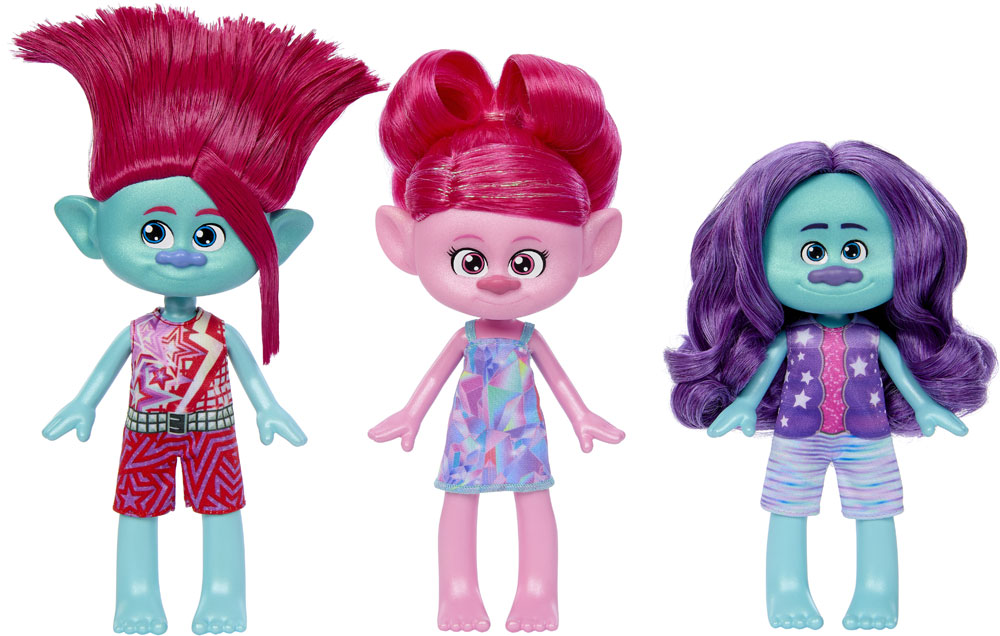 DreamWorks Trolls Band Together - Trio Tendance, 3 poupées | Toys R Us ...