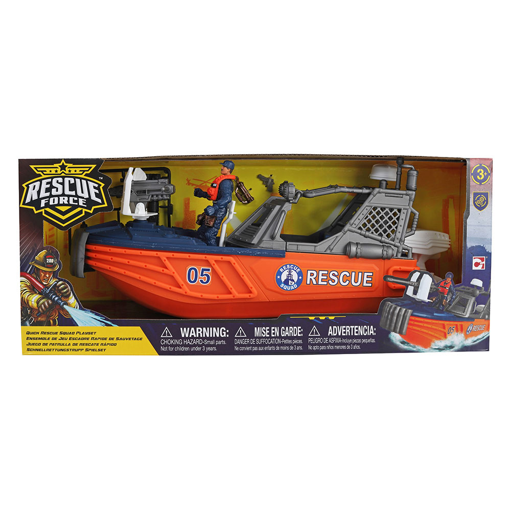 Rescue Force - Rescue Squad Boat - R Exclusive | Toys R Us Canada