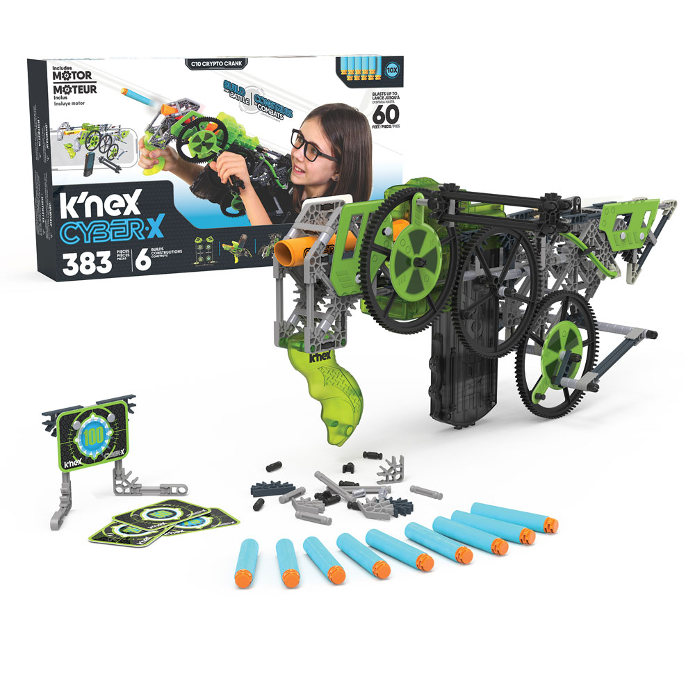 K'Nex Cyber-X C10 Crypto Crank | Toys R Us Canada