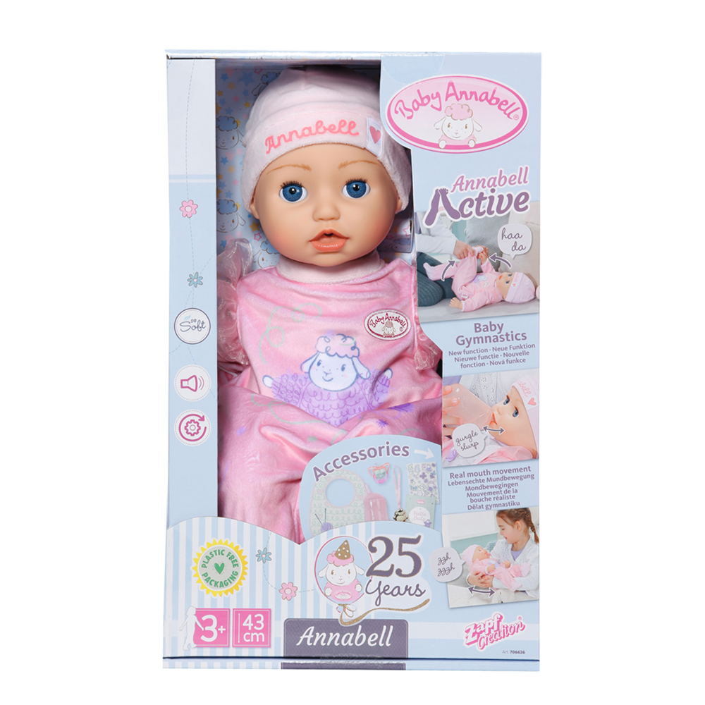 Baby Annabell Active Annabell 43cm - R Exclusive | Toys R Us Canada
