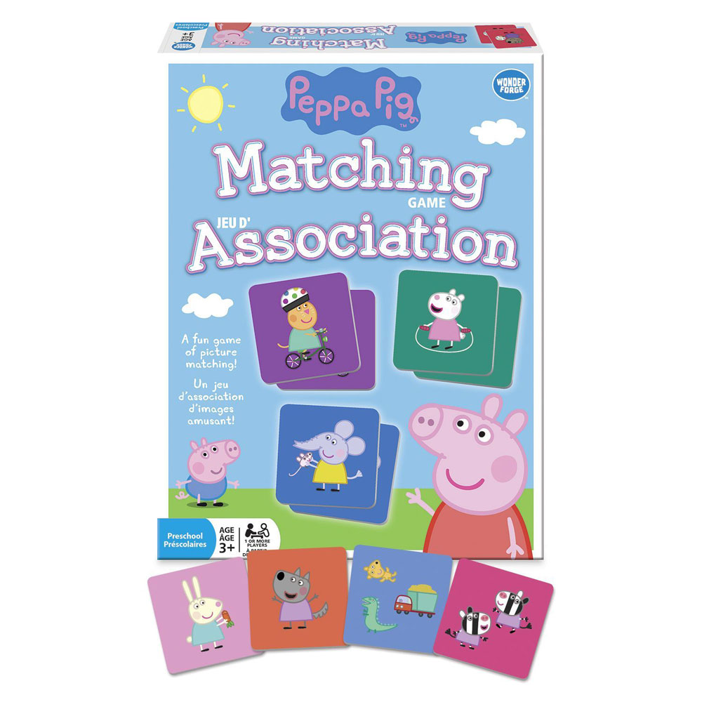 Wonder Forge: Peppa Pig Matching Game - styles may vary - English ...