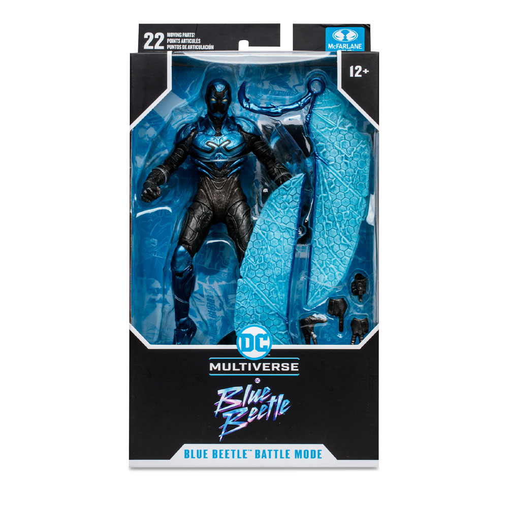 DC Multiverse Blue Beetle Movie-Blue Beetle Battle Mode 7" Action ...