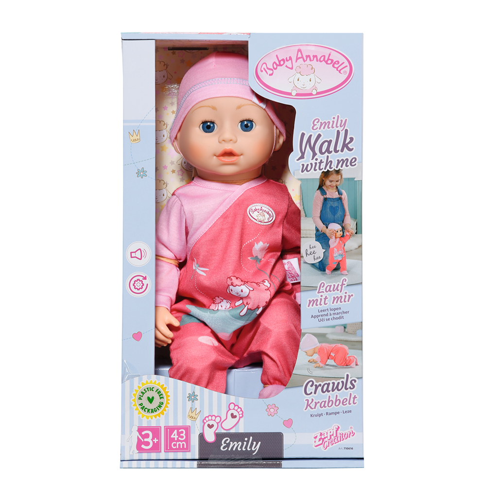 Baby Annabell Emily Walk With Me - R Exclusive | Toys R Us Canada