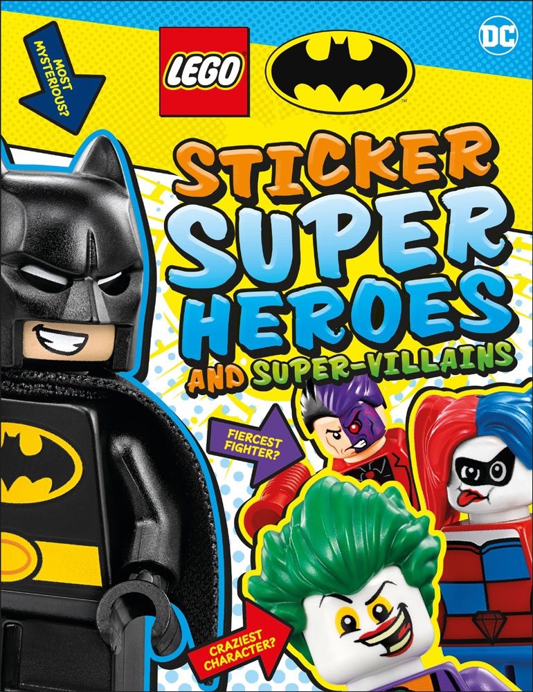 LEGO Batman Sticker Super Heroes and Super-Villains - English Edition ...