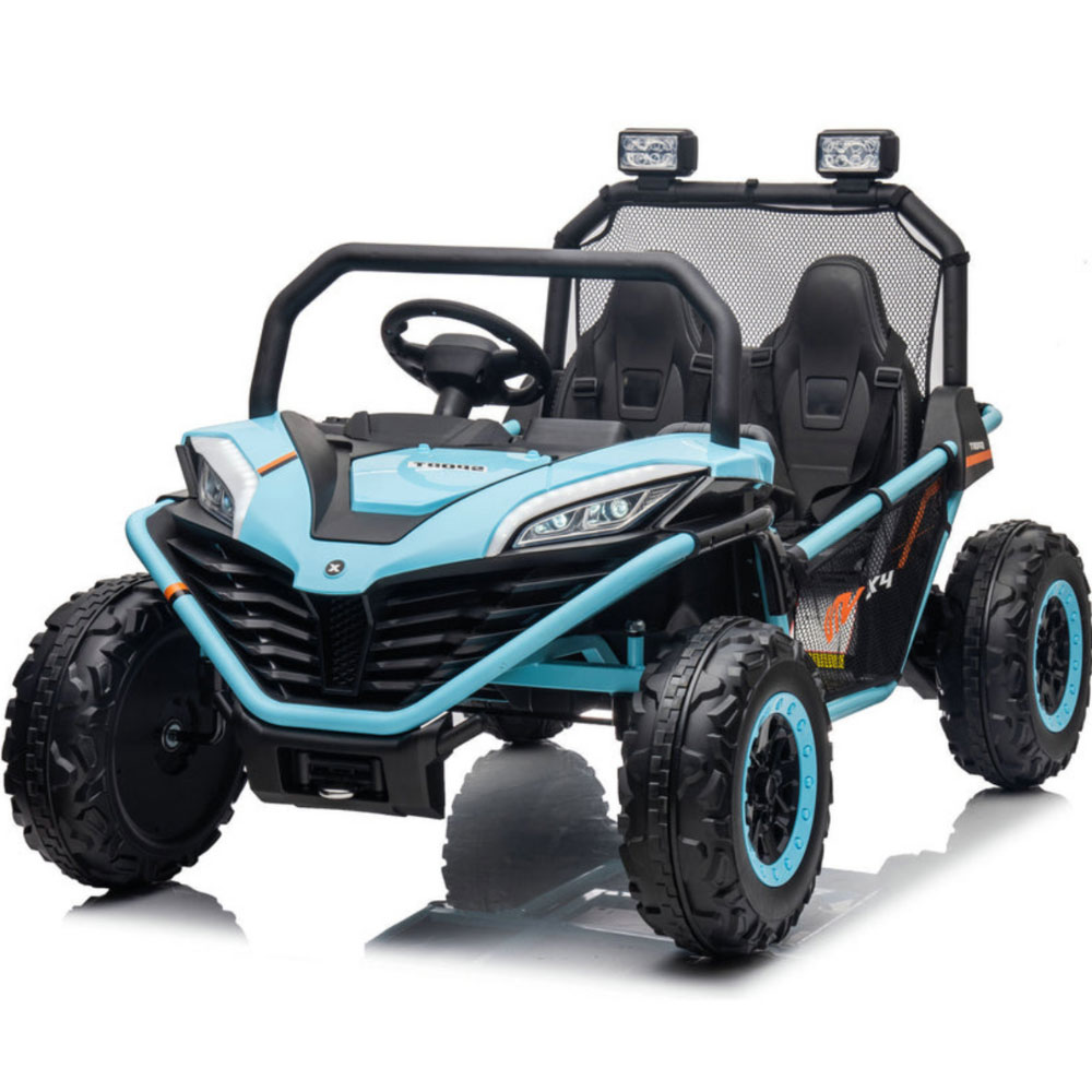 KIDSVIP Kids' & Toddlers' Licensed 2-Seater 12V Dune Buggy 4X4 Ride-On ...