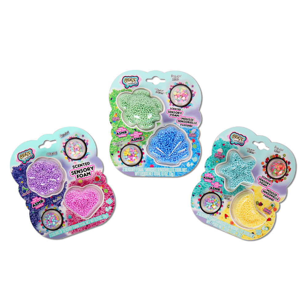 Craze Mix'in Scented Sensory Foam Blister Pack | Toys R Us Canada