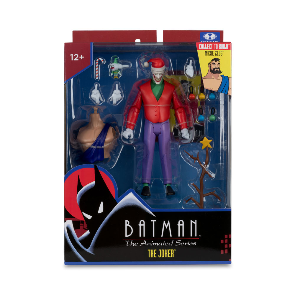 Batman: The Animated Series Joker (Christmas with The Joker) 6" Build-A ...