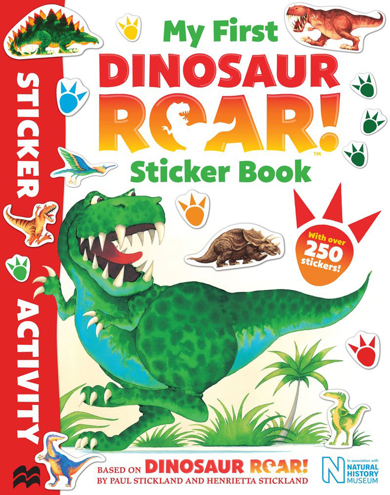 My First Dinosaur Roar! Sticker Book - English Edition | Toys R Us Canada