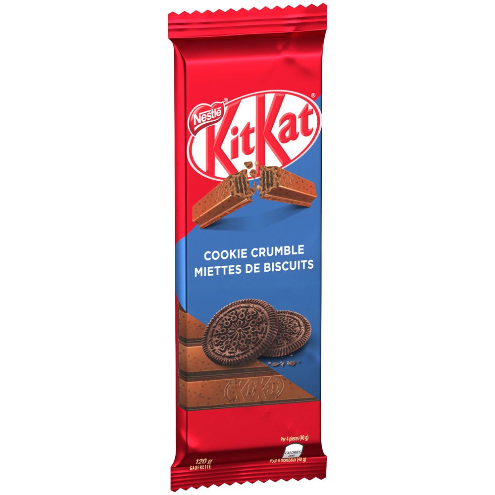 Kit Kat Tab Miettesdebiscuits 15X120G - sélectionné au hasard et ...