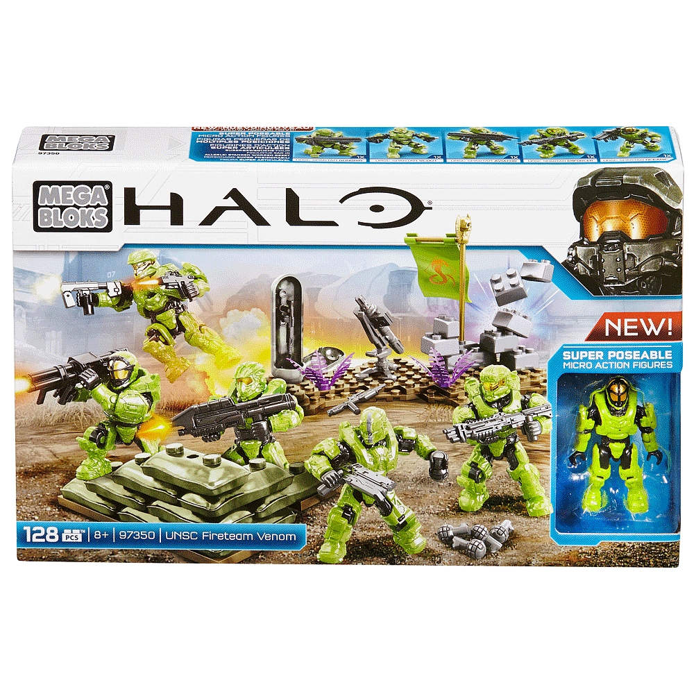 Mega Bloks Halo - UNSC Fireteam Venom Battle Pack (97350) | Toys R Us ...