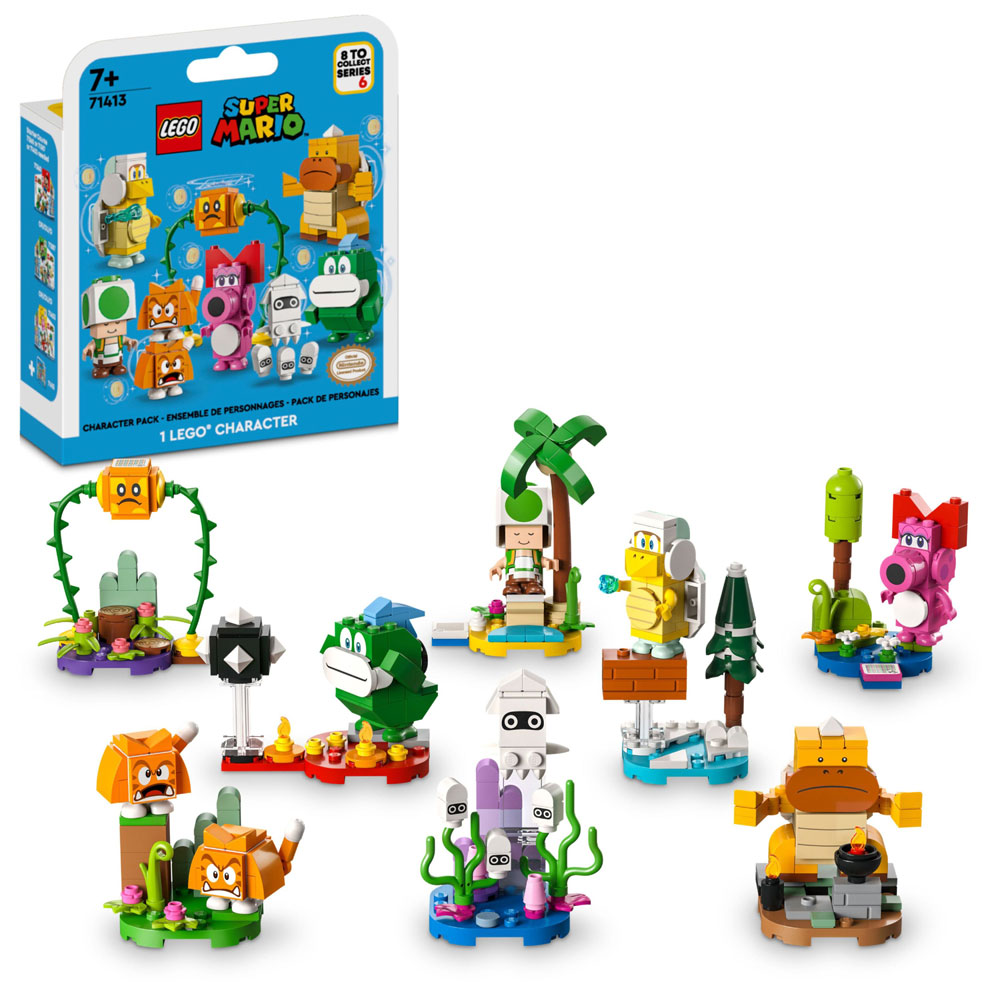 LEGO Super Mario Character Packs - Series 6 71413 Building Toy Set ...