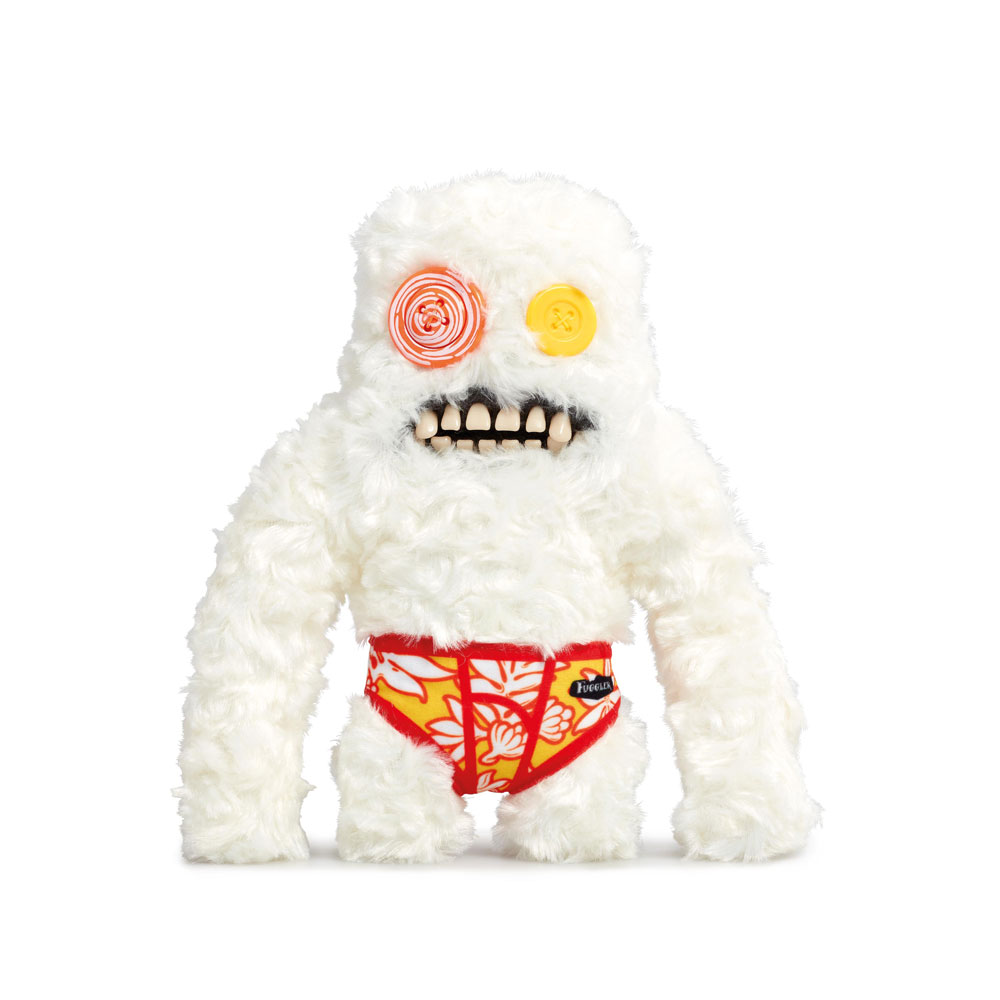 Fuggler 9" Funny Ugly Monster - Budgie Fuggler Sasquoosh (White) - R ...