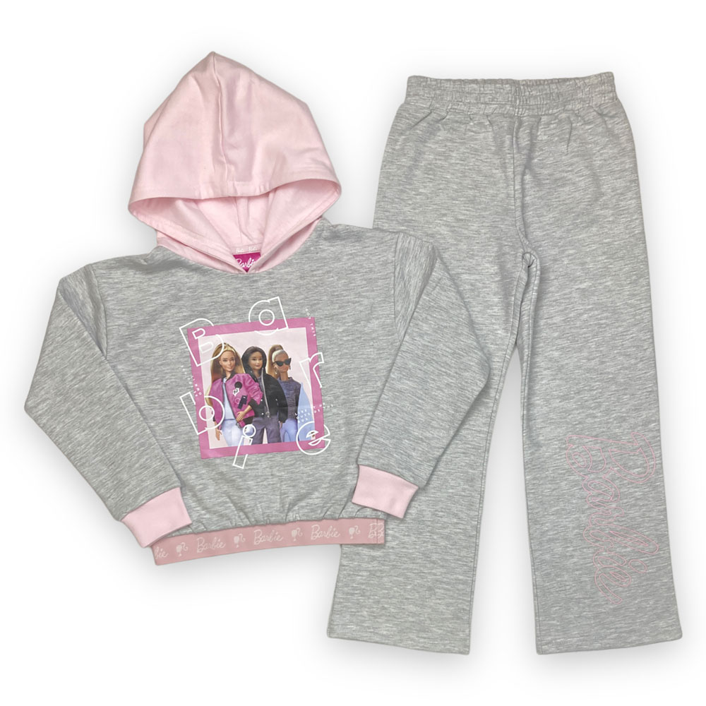 Barbie 2 Piece Jogger Set - Grey Mix 5 | Babies R Us Canada