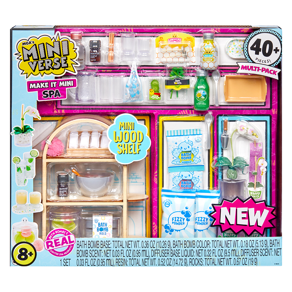 MGA's Miniverse Make It Mini Spa Multipack | Toys R Us Canada