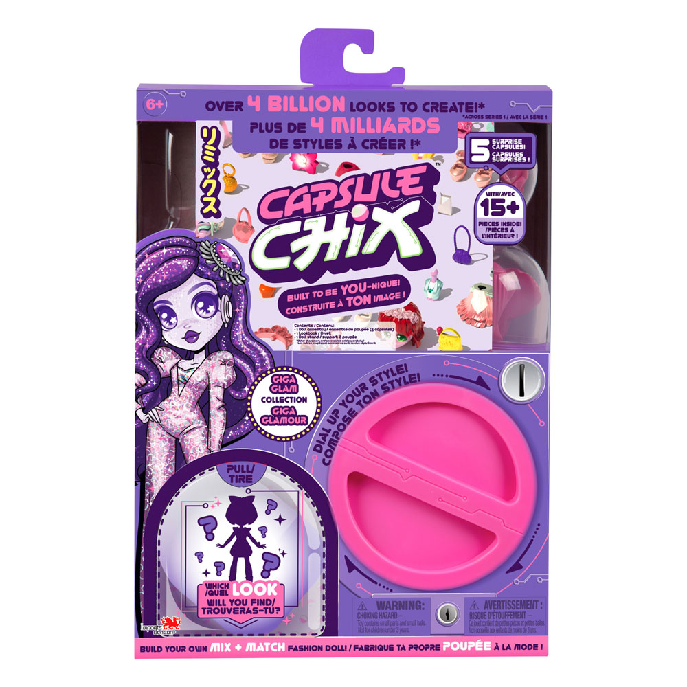 Capsule Chix Single Doll Pack - Giga Glam | Toys R Us Canada