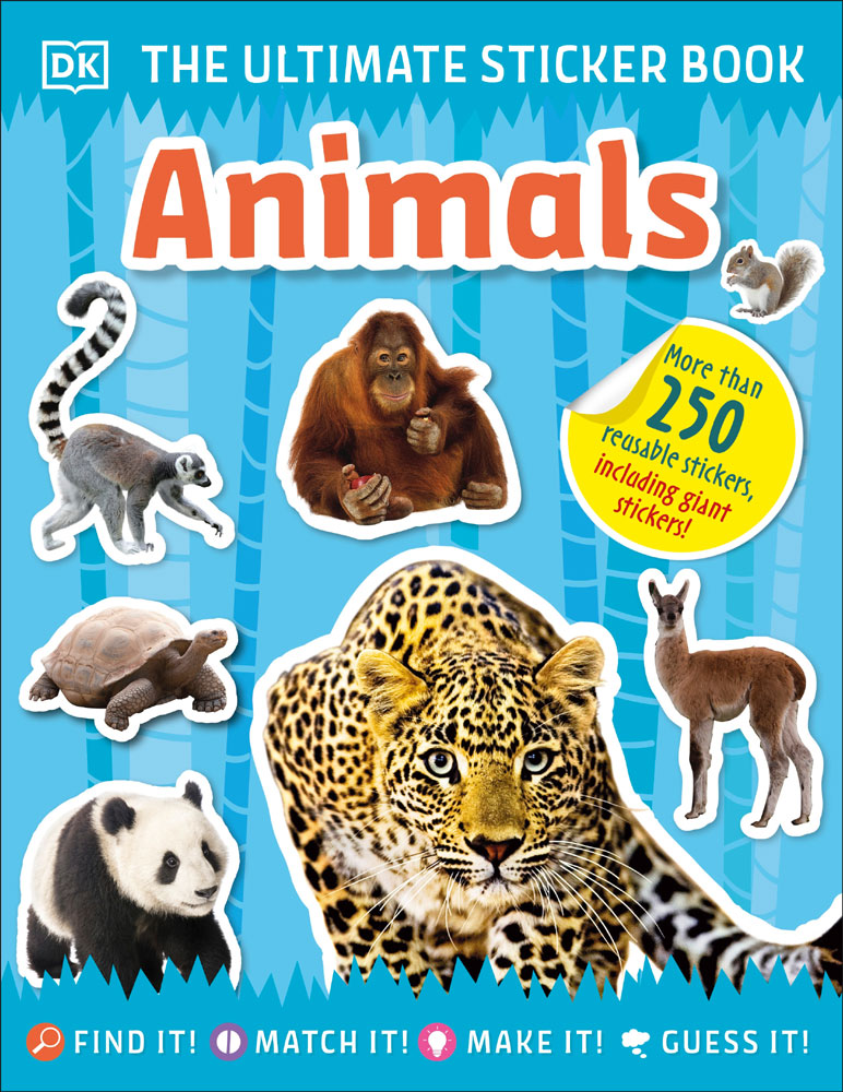The Ultimate Sticker Book Animals - English Edition | Toys R Us Canada