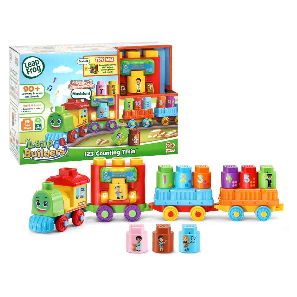 LeapFrog LeapBuilders Mon p'tit train interactif - Édition anglaise ...