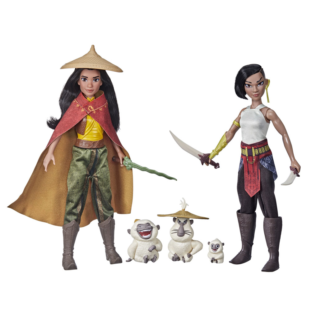 Disney's Raya and the Last Dragon Raya, Namaari, and Ongis Pack ...