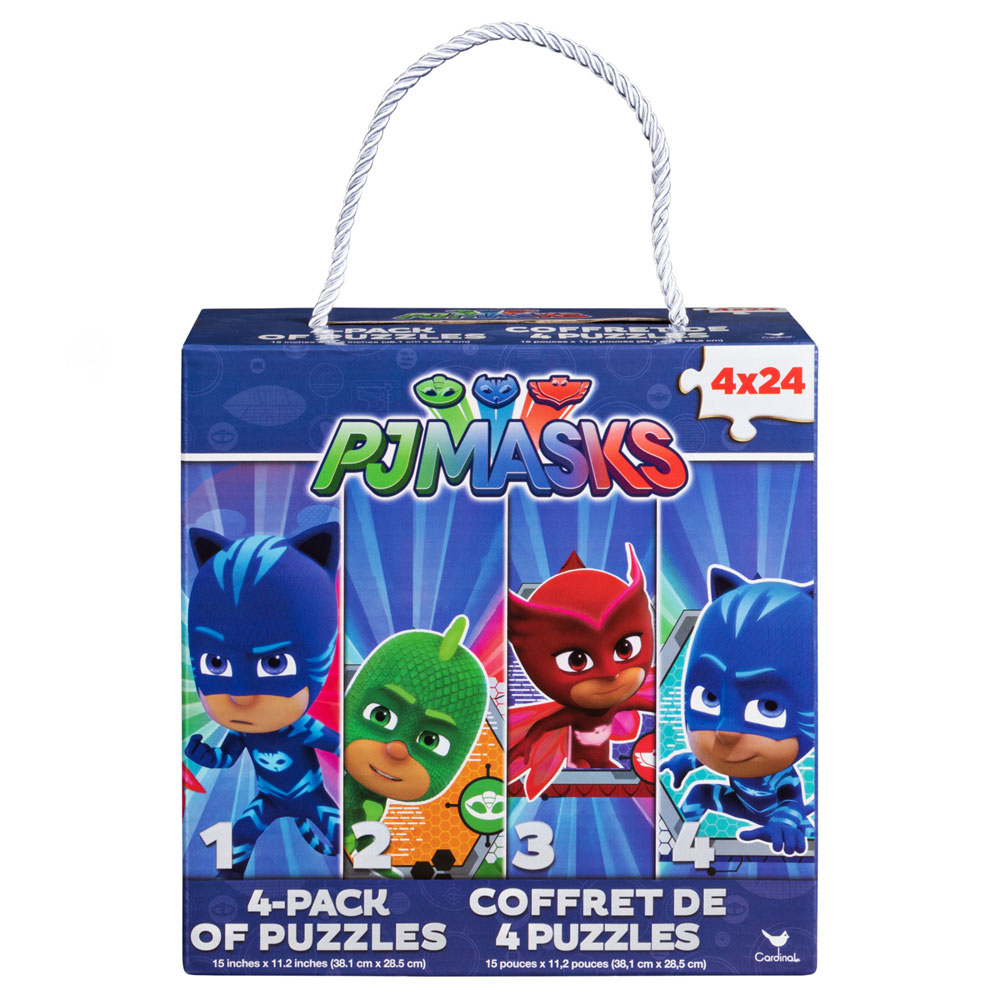 PJ Masks 4-Pack of Puzzles | Toys R Us Canada