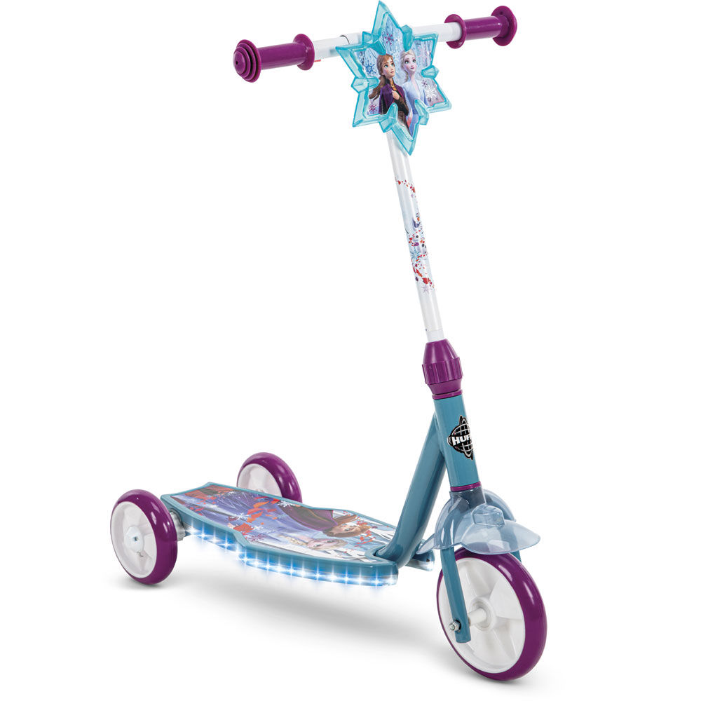 Frozen 2 Electro-Light 3-Wheel Preschool Scooter, white | Toys R Us Canada