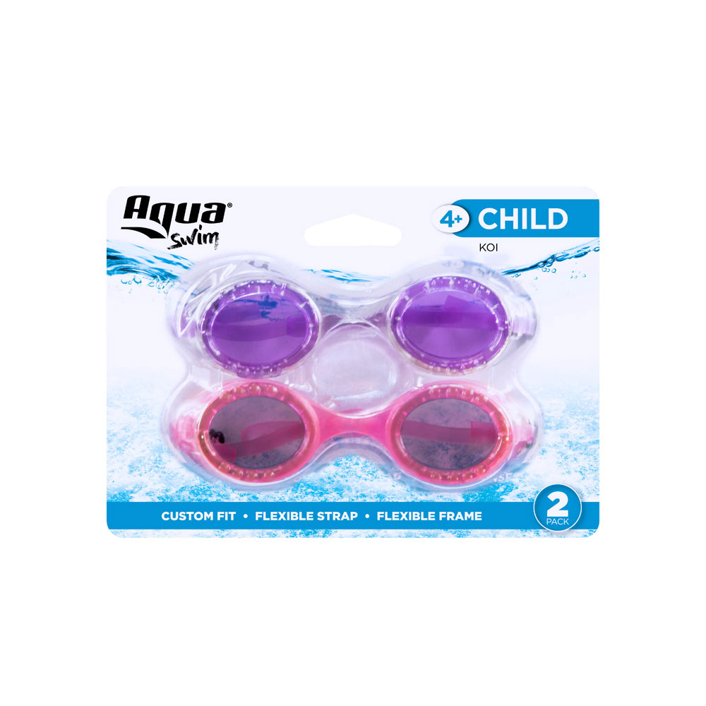 Koi Child 2 Pack Goggle - Pink/Purple | Toys R Us Canada