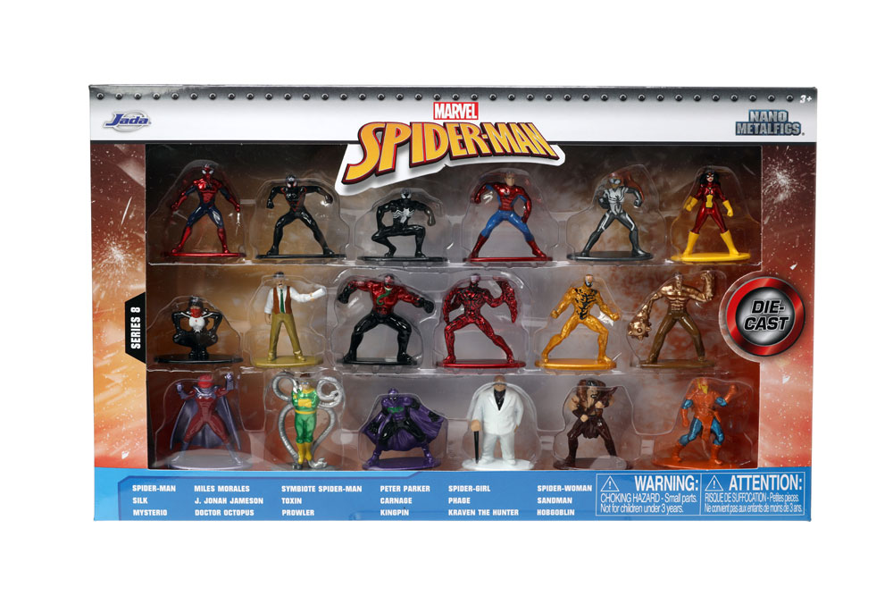 Marvel Spider-Man Metal Figs 18Pk Assortment | Toys R Us Canada