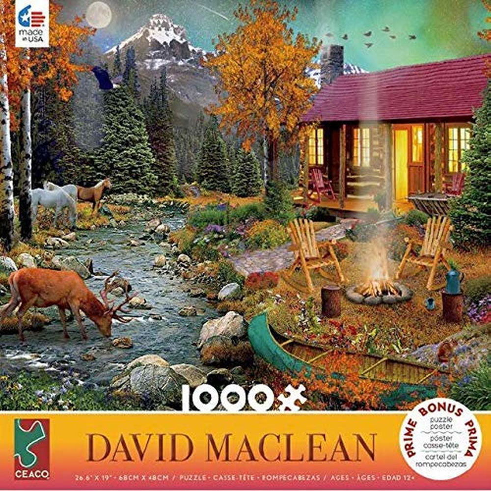 Ceaco David Maclean 1000PC Puzzle Aurora Lights | Toys R Us Canada