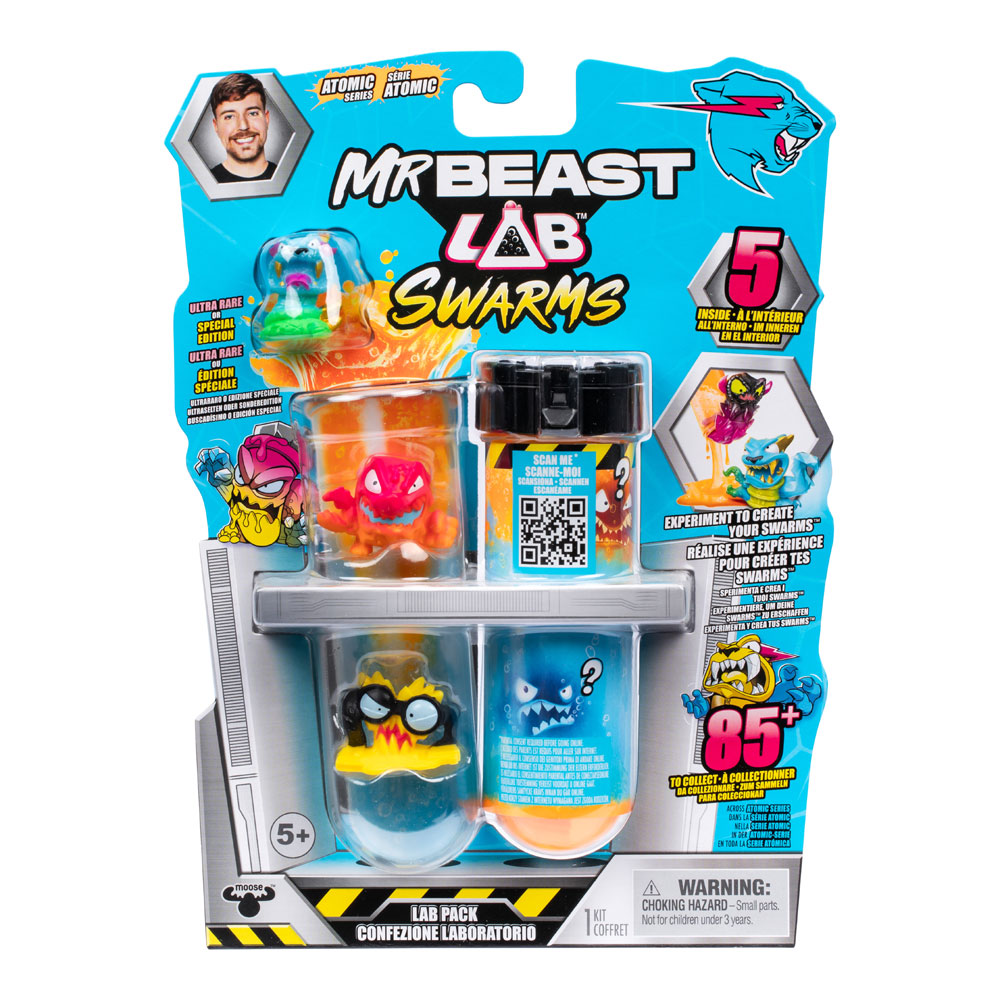 MrBeast Lab Swarms Atomic Series 5 Pack | Toys R Us Canada