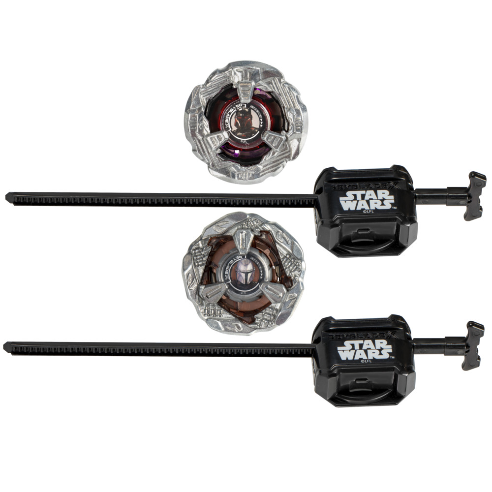 Beyblade X et Star Wars Collab The Mandalorian 3-60F vs. Moff Gideon 3 ...