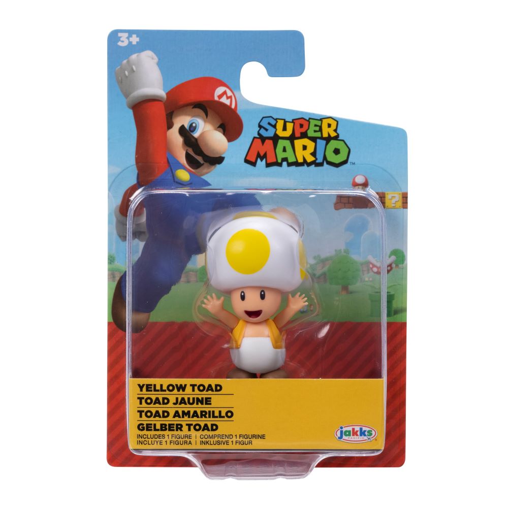 Nintendo 2.5 Inch Figure - Yellow Toad | Toys R Us Canada