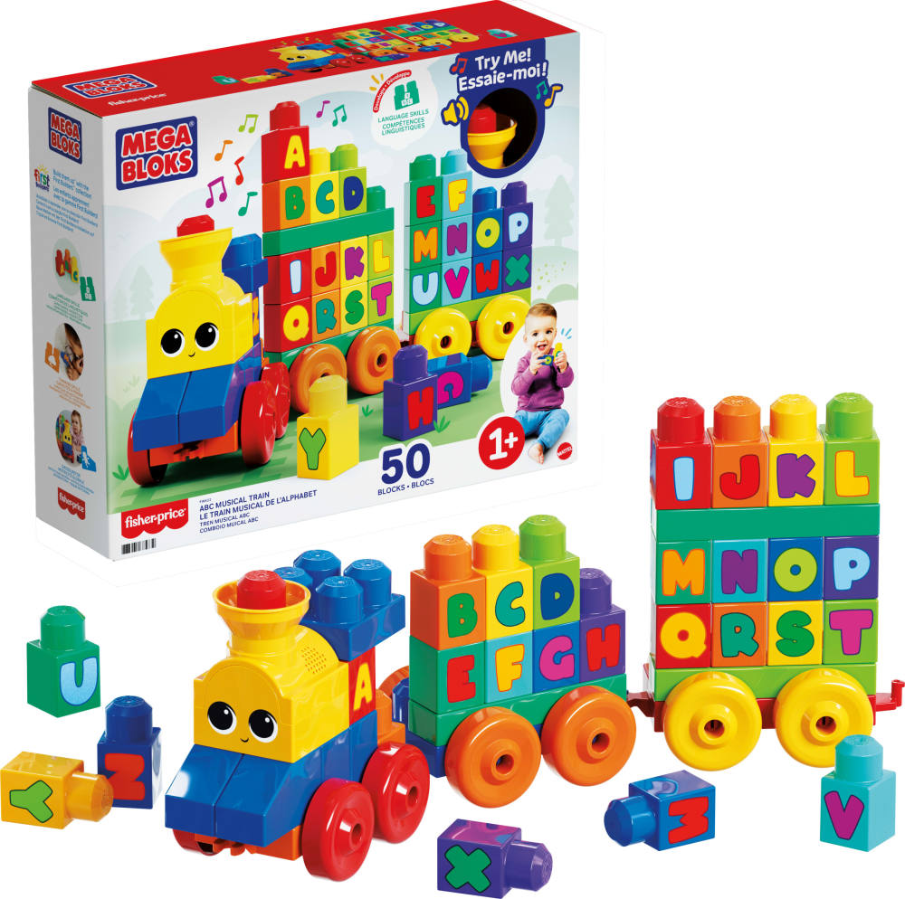Mega Blocks ABC Learning Train | Toys R Us Canada