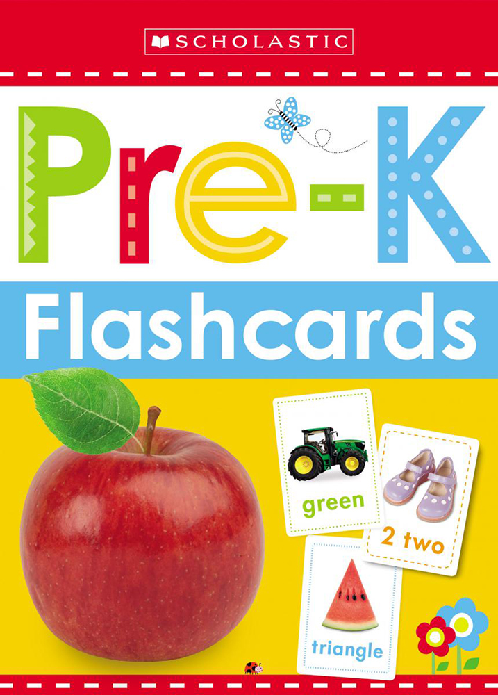 Scholastic Early Learners: Get Ready for Pre-K Flashcards - English ...