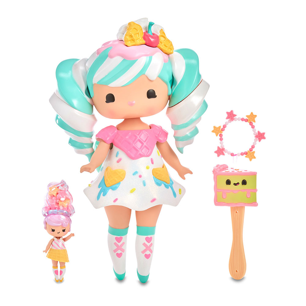 Secret Crush Sundae Swirl 13-inch Large Doll with Mini Doll Best Friend ...