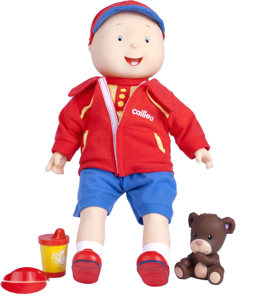 Caillou Best Friend Talking Doll - Trilingual - French Edition | Toys R ...