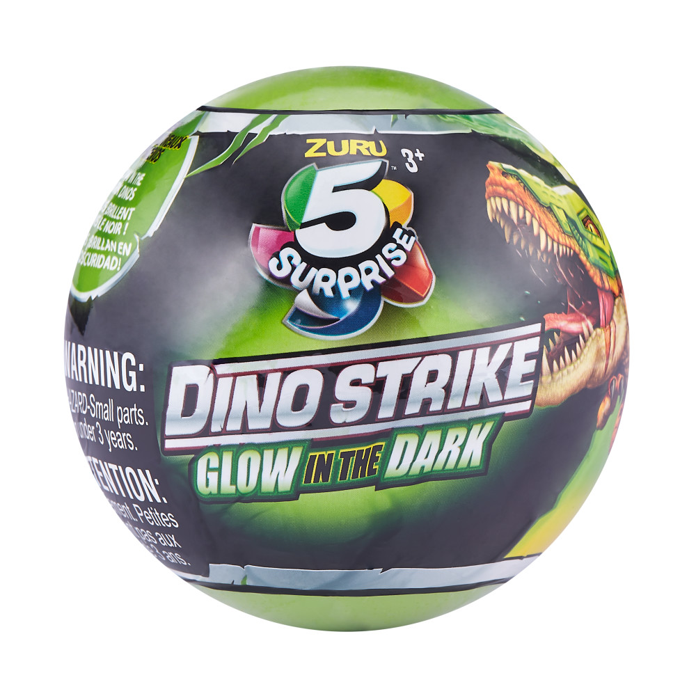 Zuru 5 Surprise Dino Strike Glow In The Dark | Toys R Us Canada