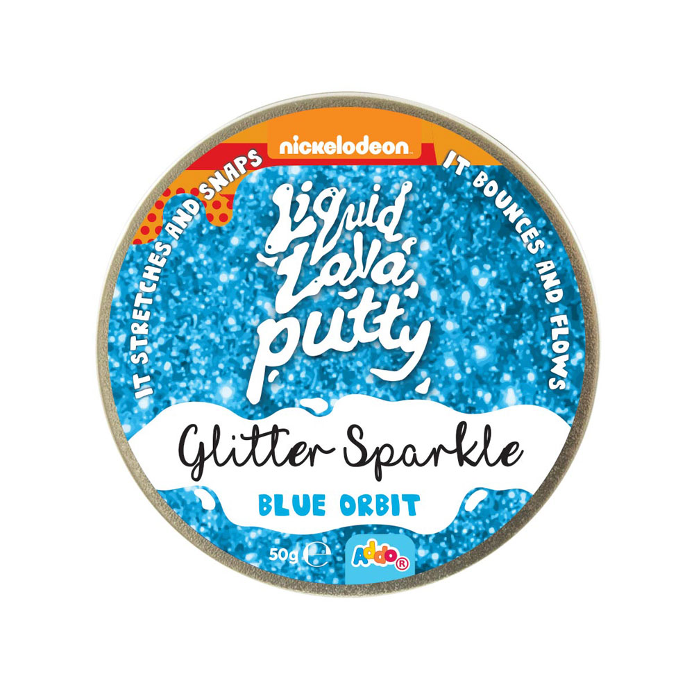 Nickelodeon Liquid Lava Putty Glitter Blue Orbit | Toys R Us Canada